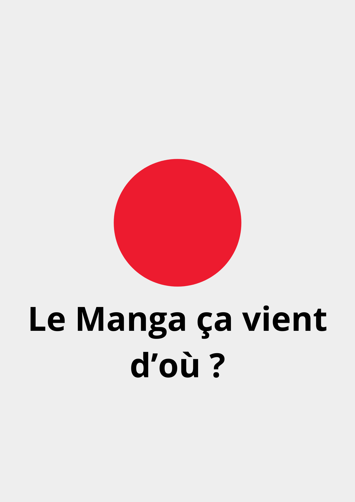 Le manga, ça vient d’où ? - Mangawara